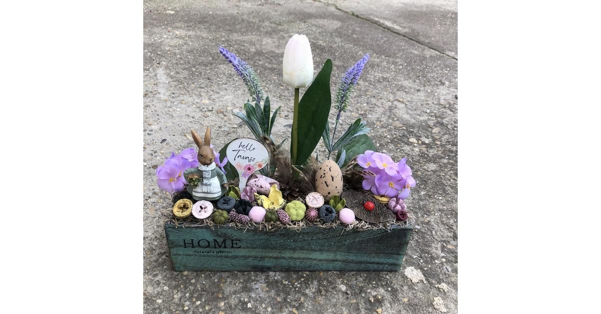 Tavaszi asztali dísz - Tavaszi dekoráció